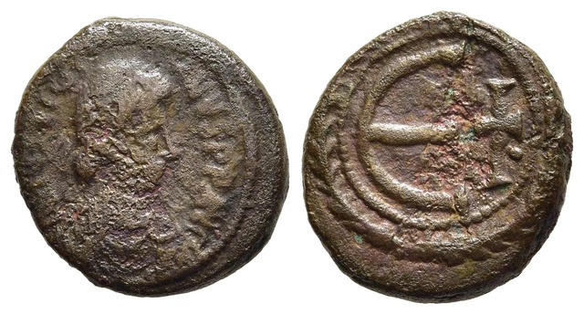 FITZ BYZANTINE JUSTINIAN I AE 5 NUMMI CARTHAGE SB 274 15mm 2,63g ± ...