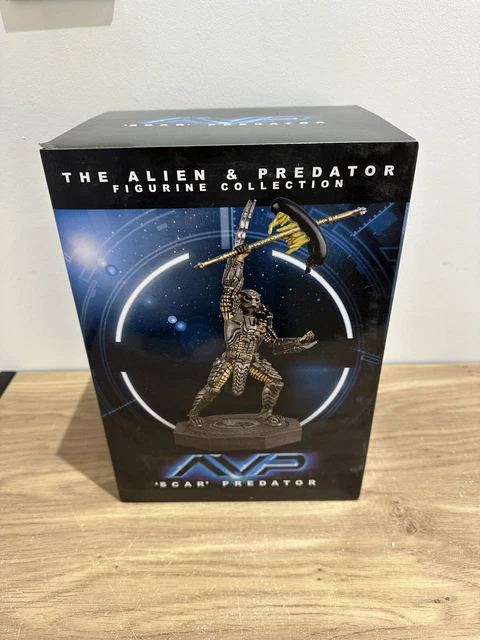 PREDATOR. EAGLEMOSS ALIEN & Predator Collection. AVP Scar Predator ...