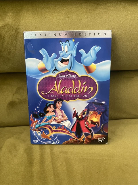 ALADDIN, WALT DISNEY (DVD, 2-Disc, Platinum Edition) £3.85 - PicClick UK