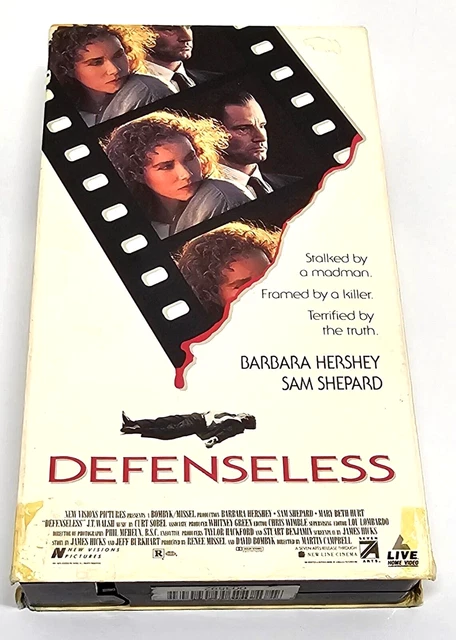 DEFENSELESS VHS 1991 Barbara Hershey £5.53 - PicClick UK