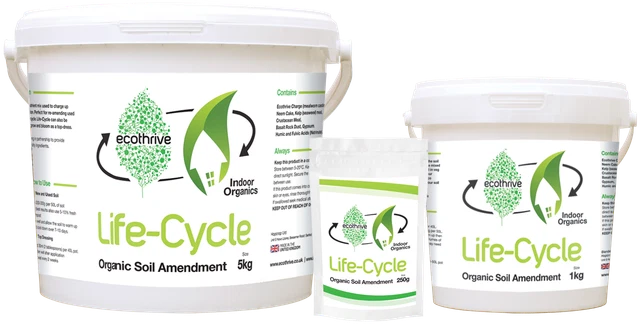 ECOTHRIVE LIFE-CYCLE 250G 1kg 5kg Organic Soil Amendment £7.42 ...