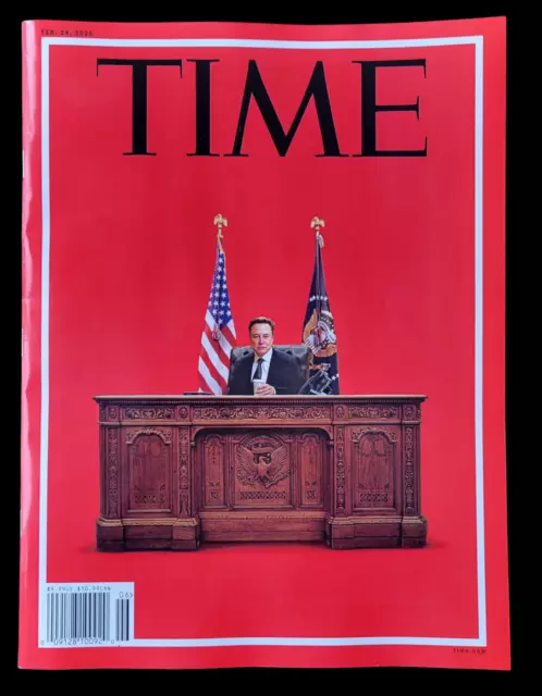 TIME MAGAZINE - February 24, 2025 - Elon Musk £14.26 - PicClick UK TIME MAGAZINE - February 24, 2025 - Elon Musk £14.26 - PicClick UK