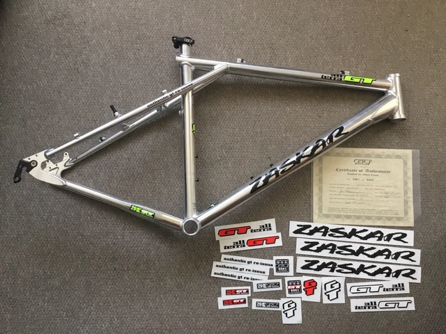 GT ZASKAR REISSUE Frame Retro Mtb £347.19 - PicClick UK