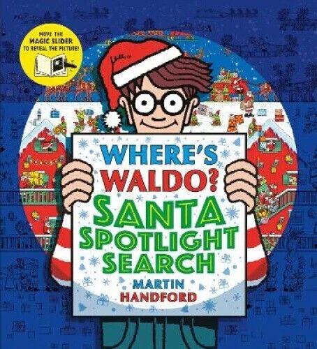 WHERE'S WALDO? SANTA Spotlight Search by Martin Handford Hardcover £14. ...