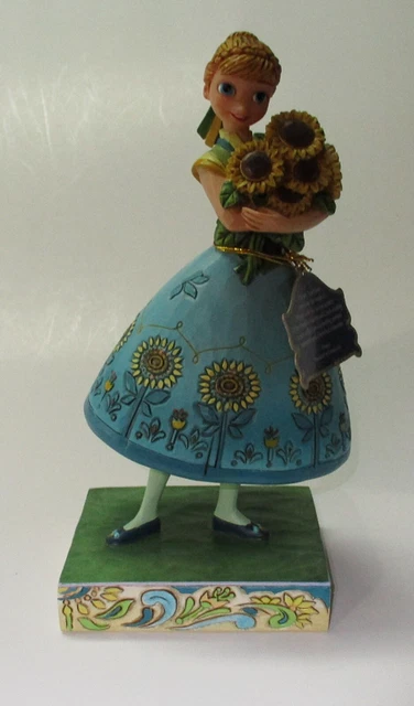 DISNEY TRADITIONS JIM Shore Anna From Frozen "Spring In Bloom" Number ...