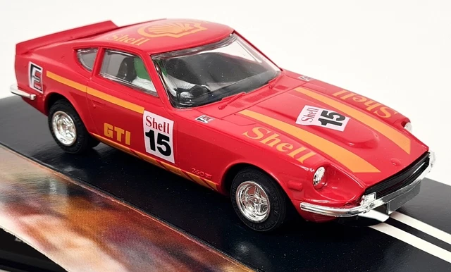 SCALEXTRIC - C459 Datsun 260Z Shell Race Car #15 Red 12V Slot Car EUR ...