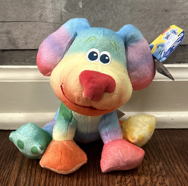BLUES CLUES & You Rainbow Puppy Pup Plush Stuffed Animal Toy ...