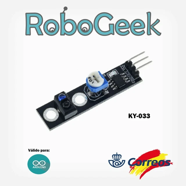 MODULE DE SUIVI KY033 ARDUINO Robotique DYI KY-033 Électronique EUR 2 ...
