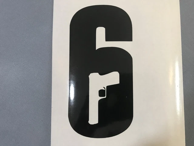 TOM CLANCY RAINBOW Six Siege Logo Vinyl Decal Sticker American Made £5. ...