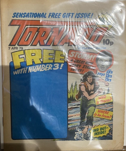TORNADO NO. 3 comic - Nice VG/FN IPC - NO FREE GIFT - 07 Apr 1979 EUR ...