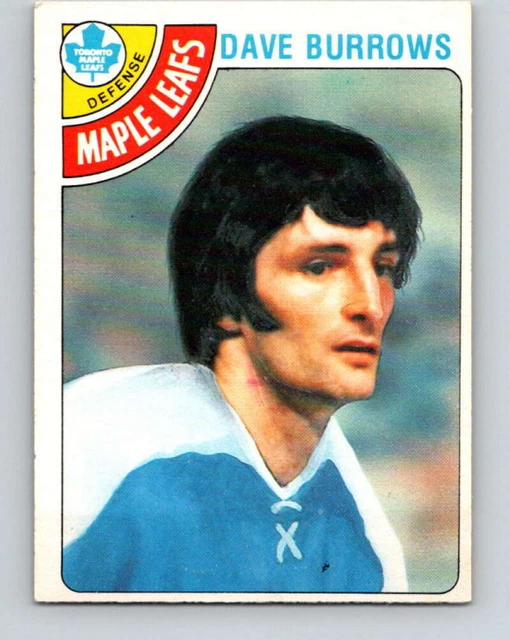 1978-79 O-PEE-CHEE #254 Dave Burrows Toronto Maple Leafs V24449 EUR 1,02 - PicClick FR