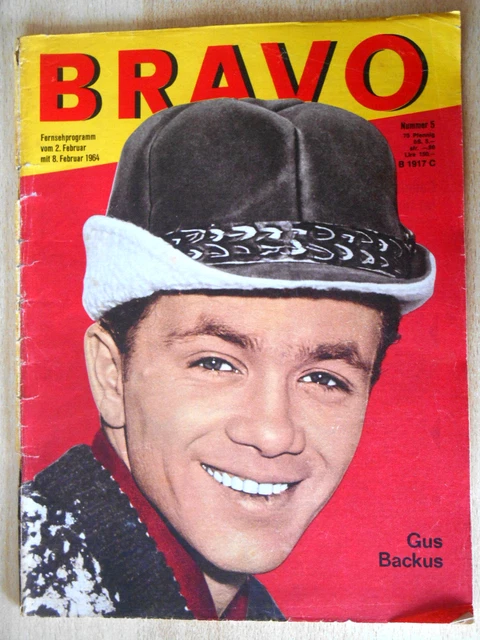 BRAVO 05/1964 KOMPLETT -60. Geburtstag- Connie Francis, Cliff Richard ...