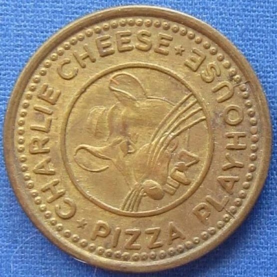 ND CHARLIE CHEESE Pizza Playhouse Brass Token/Aust FAO 25mm $36.00 ...