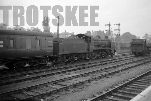 NEGATIVE BR BRITISH Railways Steam Loco 31808 Class U Cheltenham 1960 £ ...