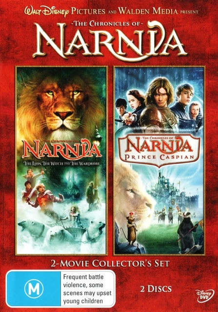 CHRONICLES OF NARNIA Lion Witch & Wardrobe / Prince Caspian NON-USA ...