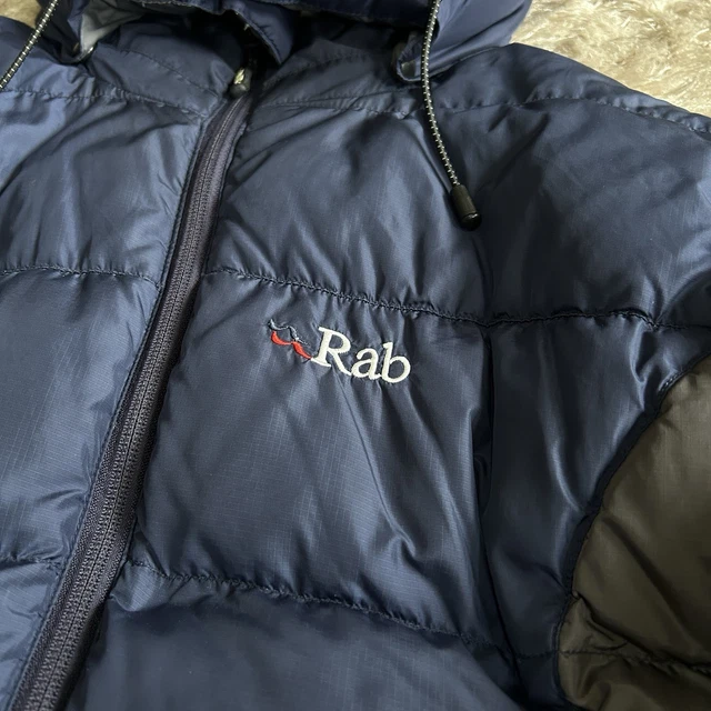 RAB NAVY PERTEX Endurance Ascent Puffer Jacket - S £115.08 - PicClick UK