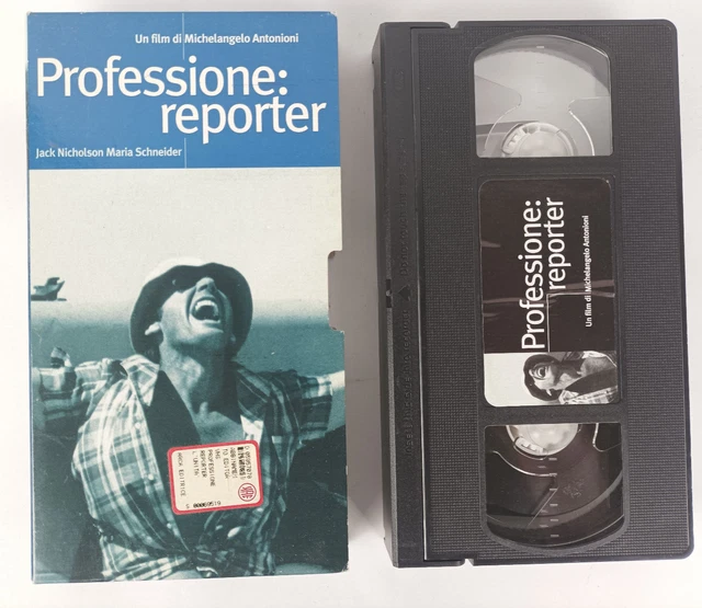 PROFESSION: REPORTER 1974 VHS Italy Jack Nicholson Maria Schneider ...