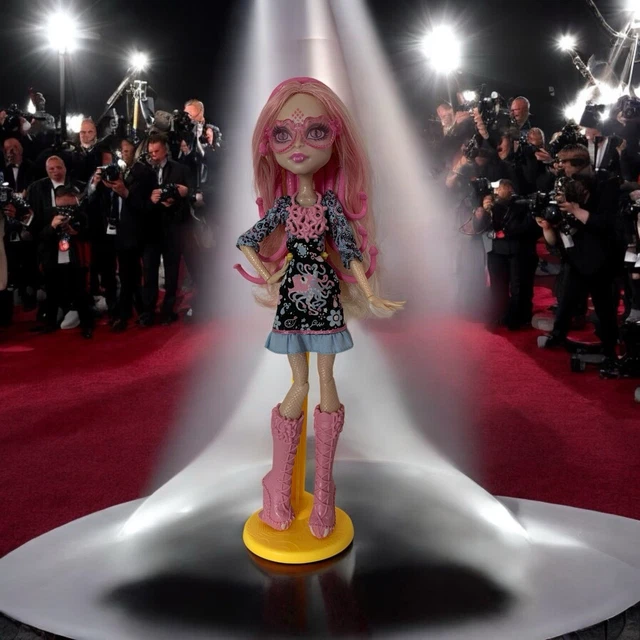 MONSTER HIGH MATTEL Viperine Gorgon ‘Frights, Camera, Action!’ Fashion ...