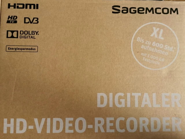 *NEU* KABEL DEUTSCHLAND Sagemcom RCI88-1000 KDG Receiver/Recorder EUR ...
