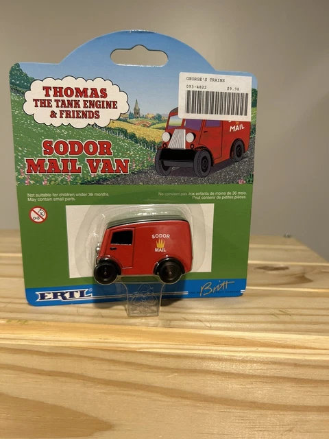 THOMAS AND FRIENDS 1999 Ertl Sodor Mail Van Britt $30.00 - PicClick CA