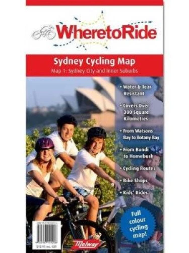 SYDNEY MAP (WHERE TO RIDE) by Phil Latz NEUF EUR 13,20 - PicClick FR