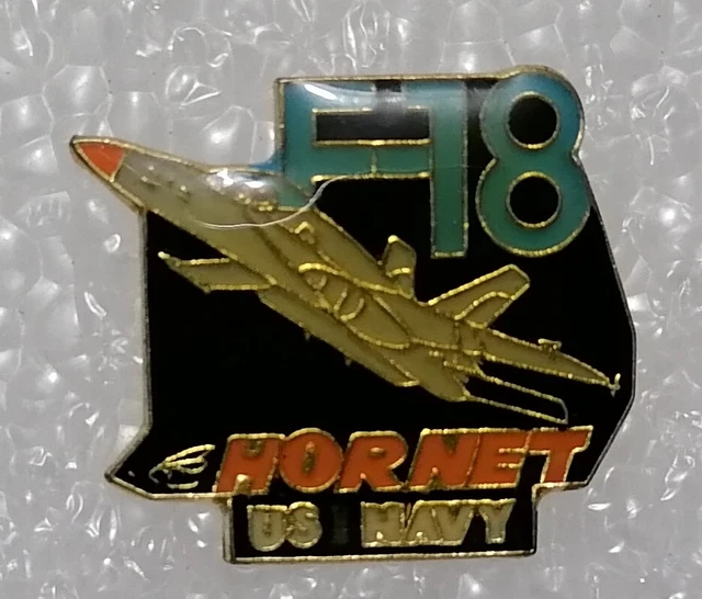 F18 SUPER HORNET USA - Vintage Spilla-Pin-Badge IN Metall Emaille Jahre ...