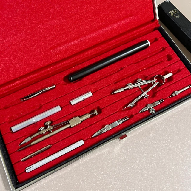 VINTAGE RICHTER KOPERNIKUS Series Drafting Tools Set East German ...