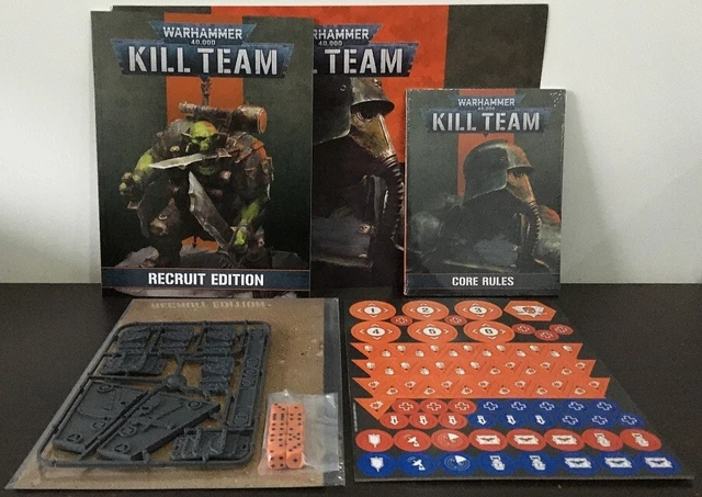 40K KILL TEAM Starter Set Core essentials - rule book, dice, gauges ...