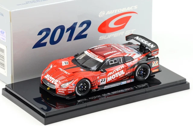 1:43 EBBRO NISSAN Super GT500 Motul Autech Gt-R 2012 #23 Motoyama / Krumm EUR 32,32 - PicClick FR