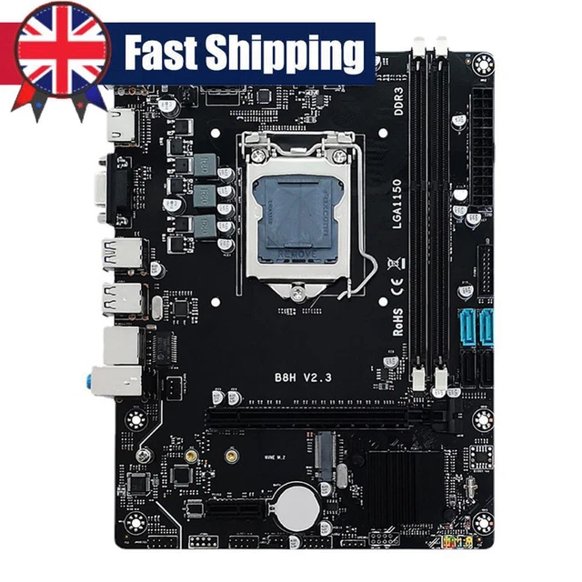 H81 DESKTOP MOTHERBOARD NVME M.2 LGA1150 Computer Motherboard 16GB ...