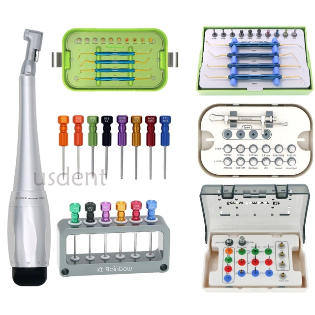 UNIVERSAL DENTAL IMPLANT Tools Prosthetic Restoration Hand Driver ...