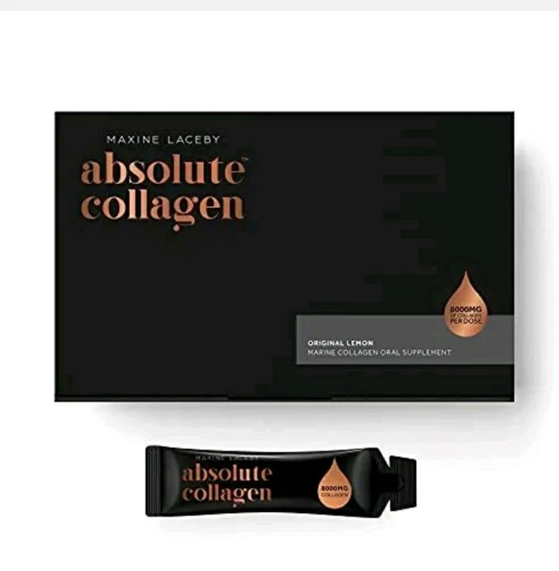 ABSOLUTE COLLAGEN MARINE Liquid Protein Collagen for Men - Hydrolysed ...