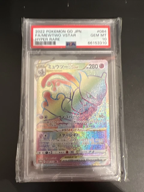 PSA 10 CARTE Pokemon Charizard & Mewtwo Film 12 Japonais Bandai Carddass EUR 246,82 - PicClick FR