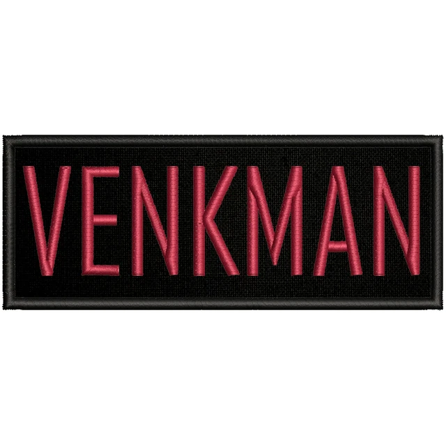 GHOSTBUSTERS VENKMAN NAME Tag Patch Team Uniform Costume Movie Iron On ...