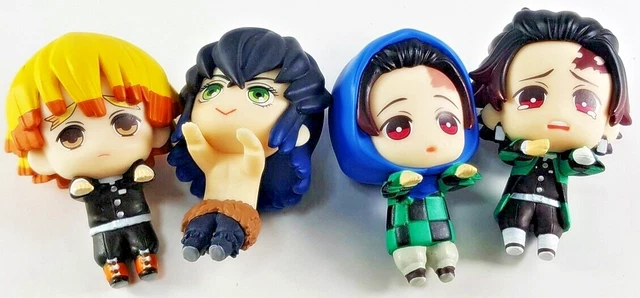 DEMON SLAYER CHOKOTTO Hikkake Mini Figure set lotto Tanjiro Inosuke ...