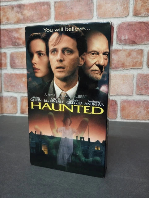 HAUNTED (VHS, 1995), Aidan Quinn, Kate Beckinsale, John Gielgud ...