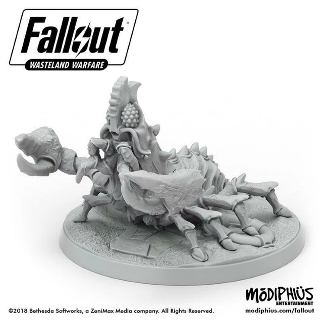 FALLOUT WASTELAND WARFARE Mirelurk Hunters Miniature MODIPHIUS EUR 55 ...