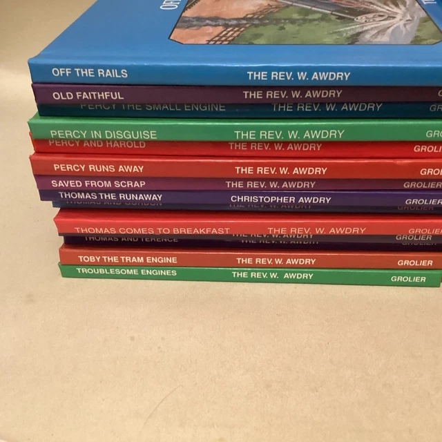 THOMAS THE TANK engine classic story books r w awdry grolier £4.13 ...