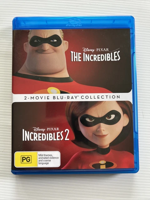 2 MOVIE COLLECTION Blu Ray - THE INCREDIBLES 1 & 2 (2018) Region B $20. ...