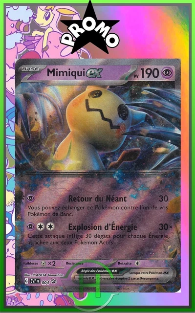 MIMIQUI EX - PROMO - SVP004 - Carte Pokémon Française Neuve EUR 4,90 ...