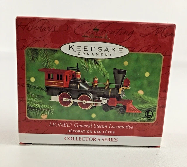 HALLMARK KEEPSAKE CHRISTMAS Ornament Lionel Train General Steam ...