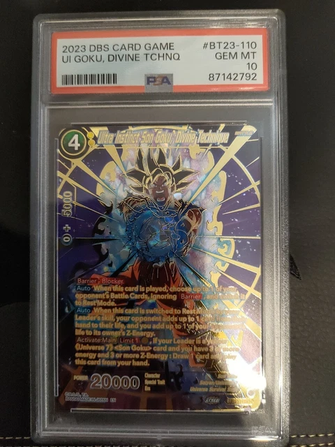 SUPER PERFECT COMBINATION -Ultra Instinct Son Goku,Divine Technique BT23-110 SPR EUR 212,03 ...