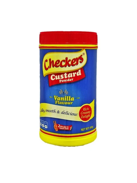 2 X CHECKERS Vanilla Flavour Custard Powder 400g £11.99 - PicClick UK