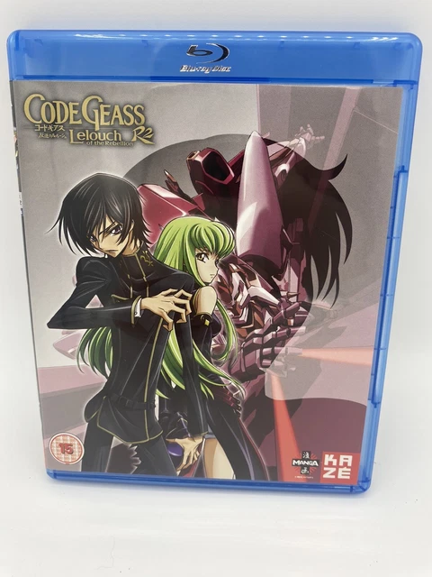 CODE GEASS: LELOUCH Of The Rebellion R2 Complete Season 2 Blu Ray Anime ...