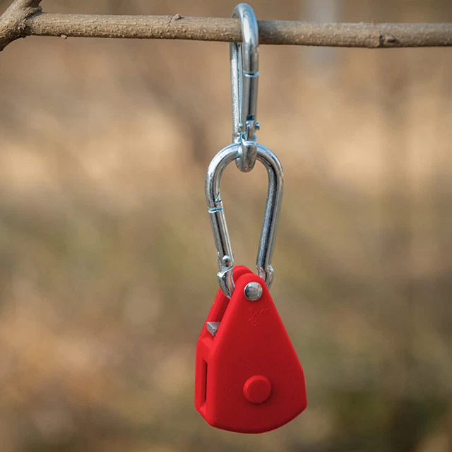 TIE DOWN ROPE Pulley Adjustable Rope Tensioning Tools for Outdoors ...