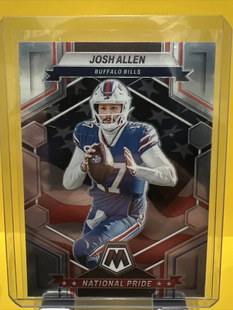 2023 PANINI MOSAIC Josh Allen National Pride Silver Prizm Buffalo Bills ...