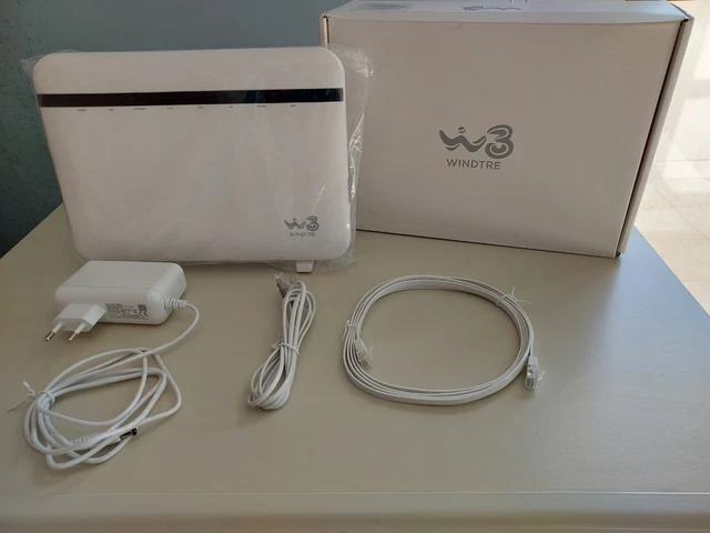 MODEM WINDTRE DX5401 Wi Fi Fibra Ftth 1000 Zyxel Tre Hub Adsl ...