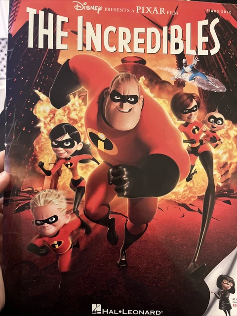 THE INCREDIBLES PIANO Solo Song Book 2005 Disney Pixar Hal Leonard $43. ...