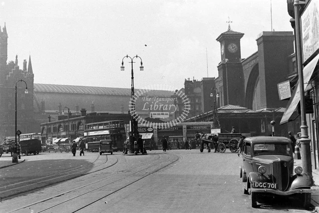 PHOTO BR BRITISH Railways Station Scene - KINGS CROSS 1930s £1.99 ...