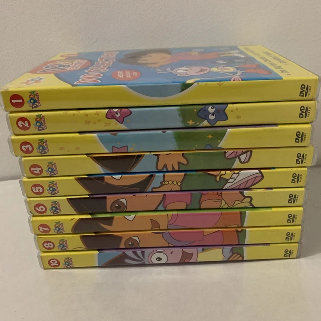 DORA THE EXPLORER DVD Collection Volumes 1-8 & 10 Box Set Cartoon ...